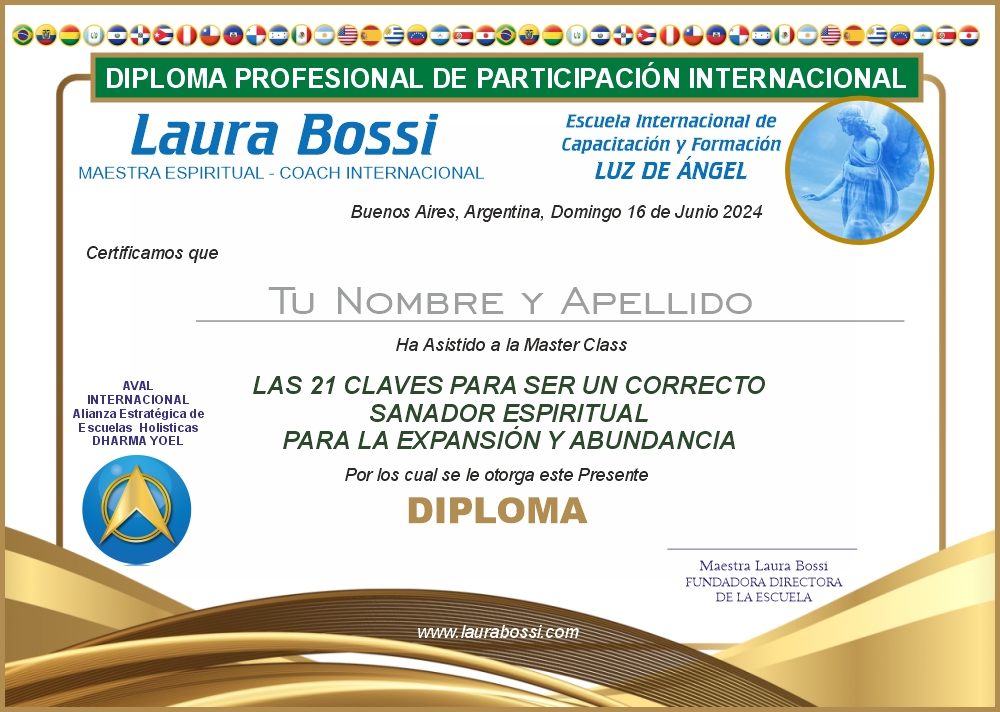 SEMINARIO LAS 21 CLAVES PARA SER UN CORRECTO SANADOR ESPIRITUAL – Laura ...