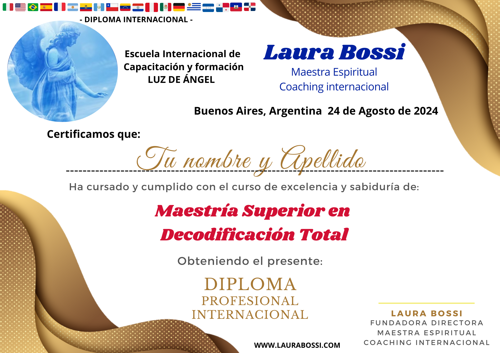 MAESTRIA SUPERIOR EN DECODIFICACIÓN TOTAL – Laura Bossi – Maestra y ...